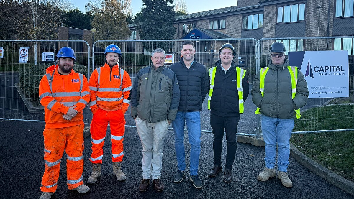 Chris gets Travelodge to finally resurface car park - Chris Coghlan MP